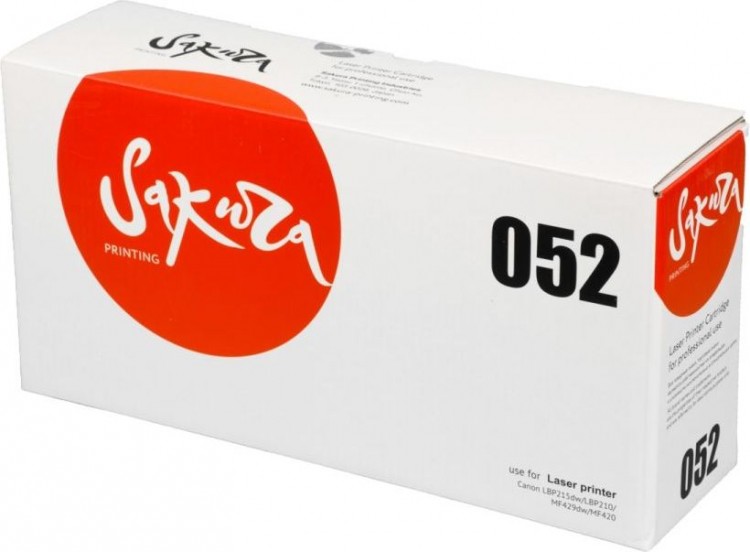 Картридж SAKURA CRG052 для Canon i-SENSYS LBP212, 214, 215, i-SENSYS ...