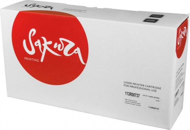 Картридж SAKURA 113R00737 для Xerox Phaser 5335 черный, 10000 к. по ...