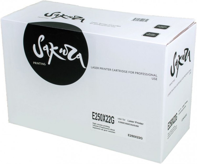 Фотобарабан SAKURA E250X22G для Lexmark E250, E350, E352, E450, 30000 к ...